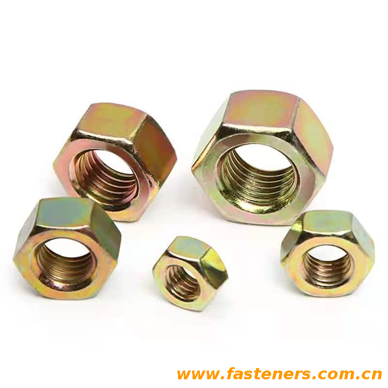 GB/T6170 Hexagon Nuts,Yellow Zinc - Buy GB/T6170 Hexagon Nuts, Hexagon ...